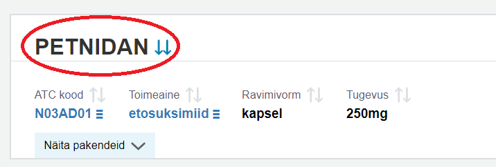 Kas taotletaval ravimil on Eestis või Euroopa Liidus kehtiv müügiluba ...